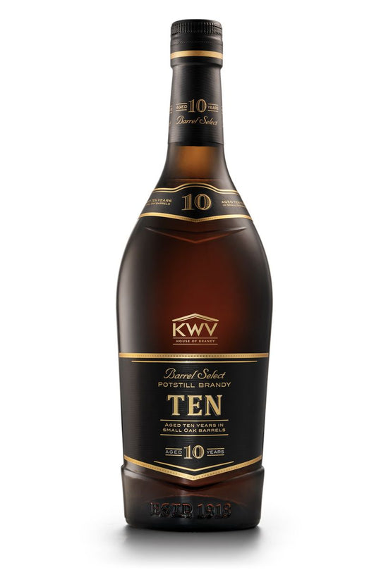 KWV 10 Year Old Brandy - 750ml – the DRINKSHOP SA